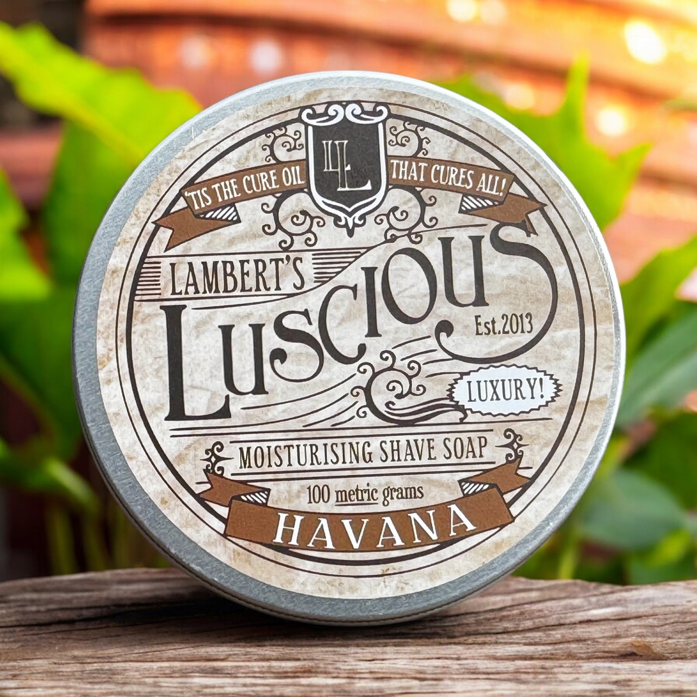 Havana Luxury Shaving Soap – Lambert's Luscious Beard Oils